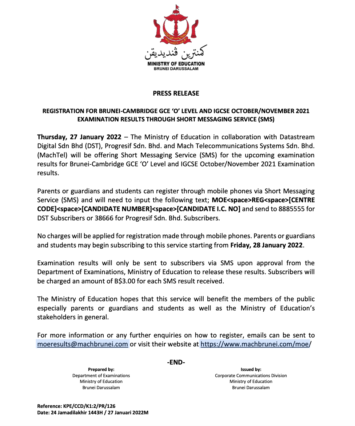 Ministry of Education, Brunei Darussalam